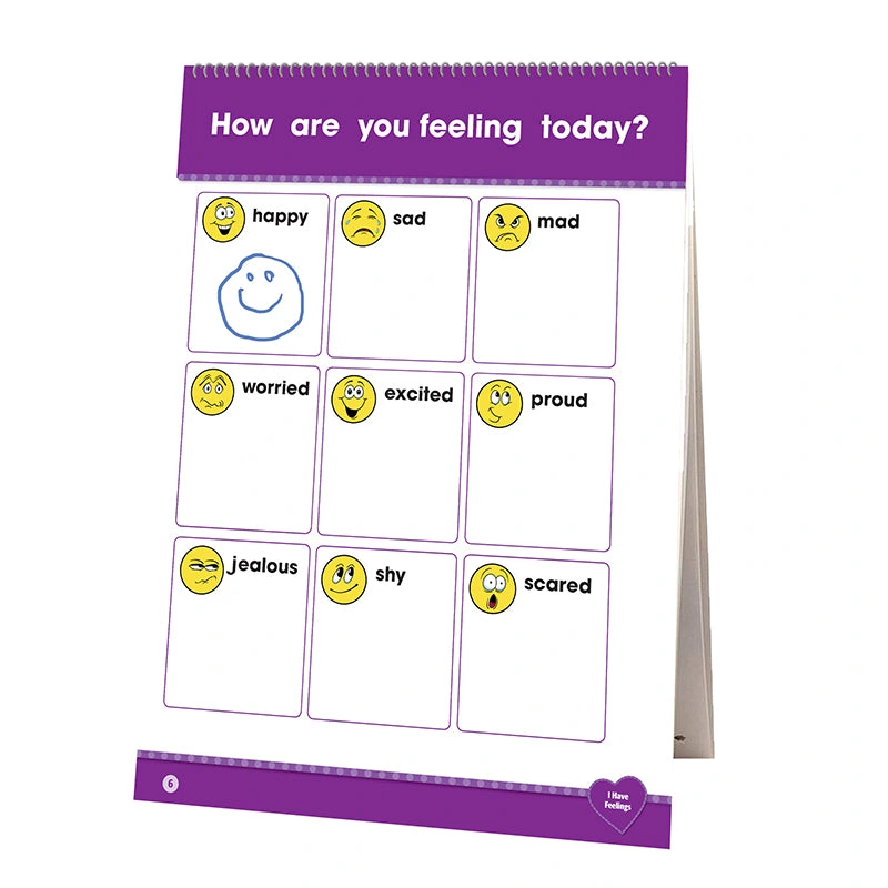 Newmark Learning Social & Emotional Learning Flip Chart - OfficeMeadow ...