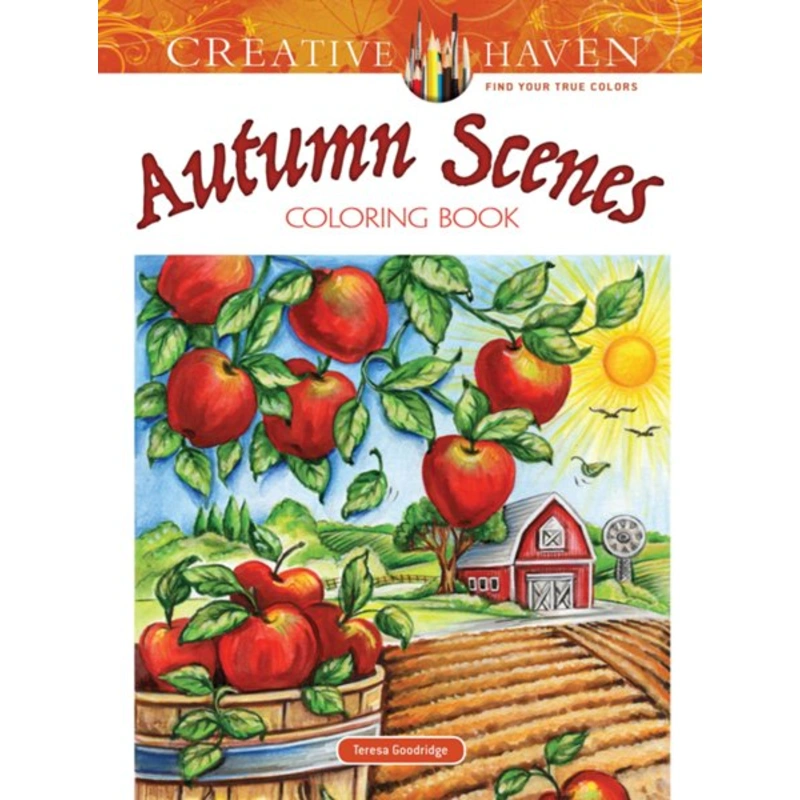 Autumn Scenes Coloring Book - OfficeMeadow Your Office Supply Oasis