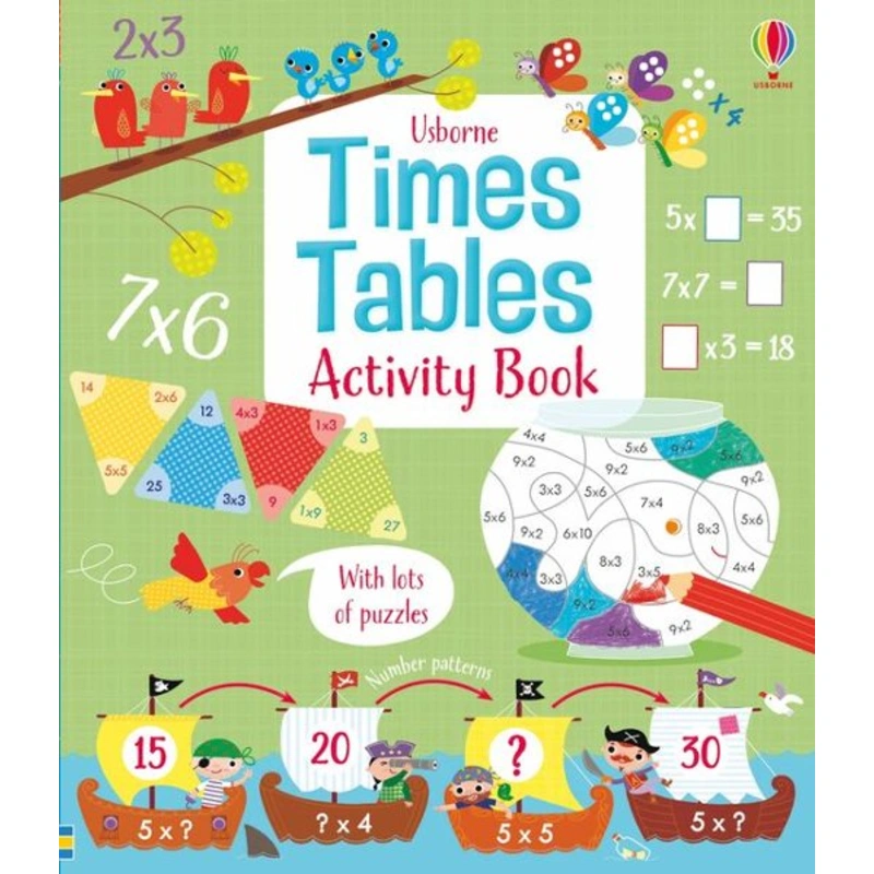 Times Tables Activity Book - OfficeMeadow Your Office Supply Oasis
